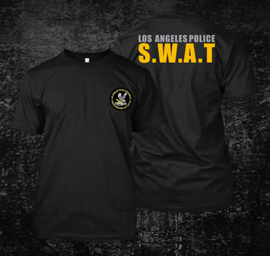 LAPD Shirt, SWAT Los Angeles Police T Shirt - Dejavain