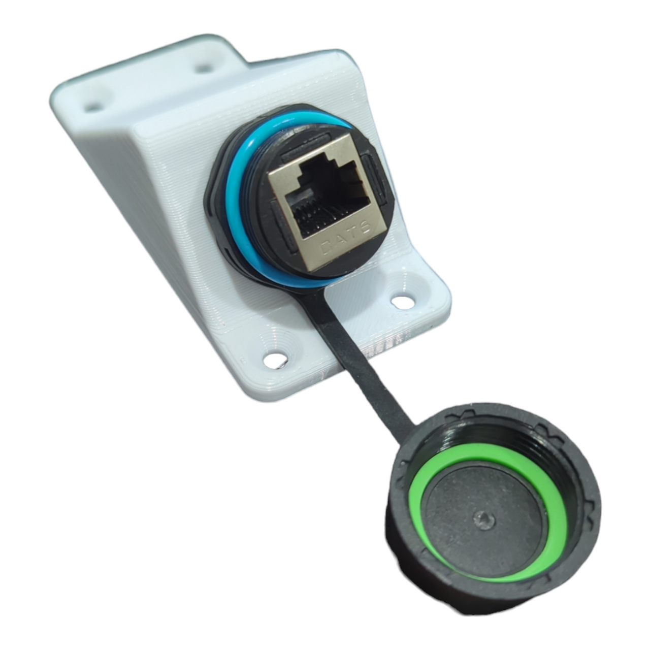 Waterproof RJ45 Passthrough Socket for Starlink | Caravan RV