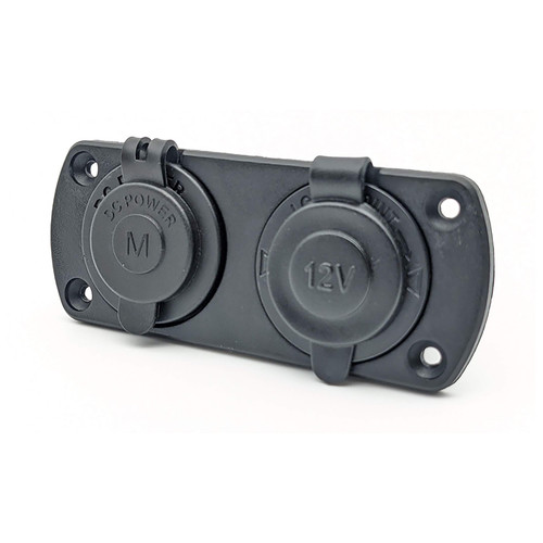 Dual Socket Outlet Mount