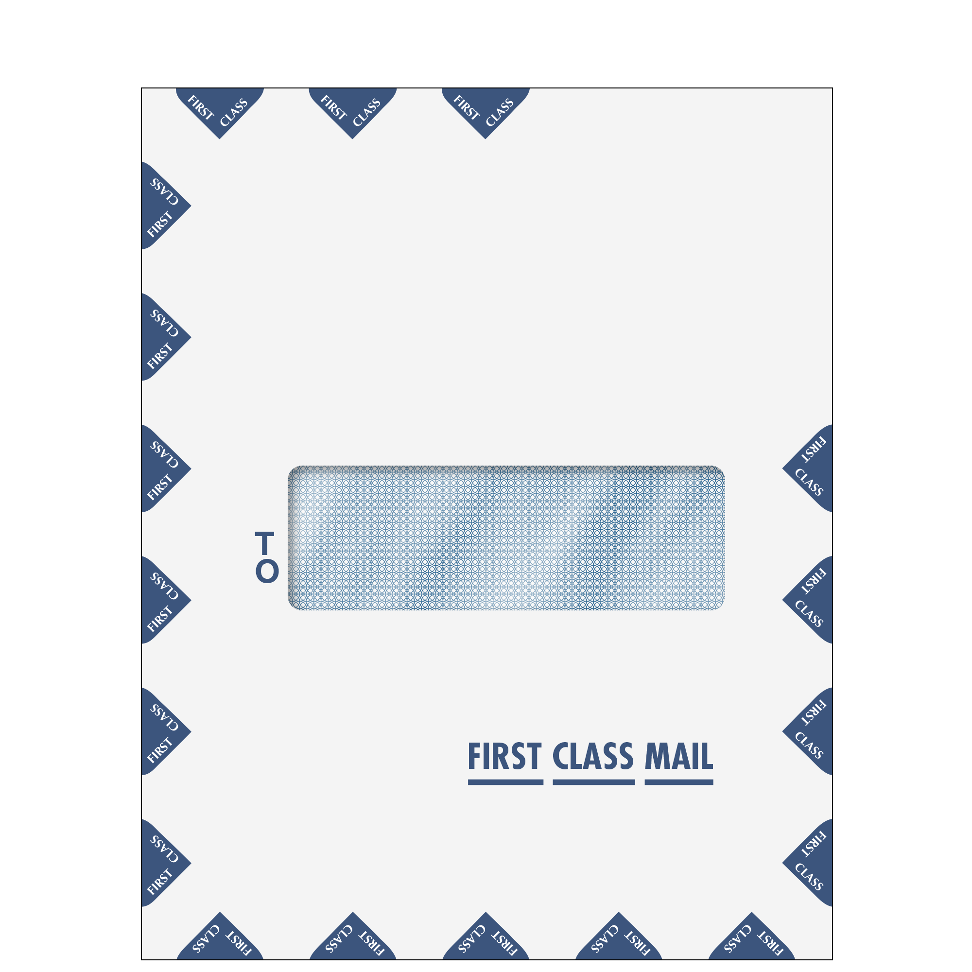 80554 - Single Window First Class Mail Envelope - Greatland.com