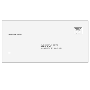 10009111 - Estimate Envelope - California Corporate - Greatland.com