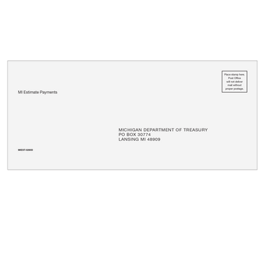 MIEST10 - Michigan Estimate & E-file Envelope - Greatland.com