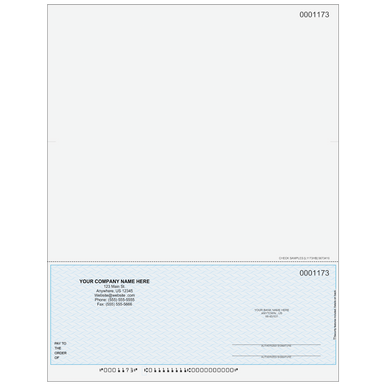 L1173 - Multi-Purpose Bottom Business Check (One Perf) - Greatland.com
