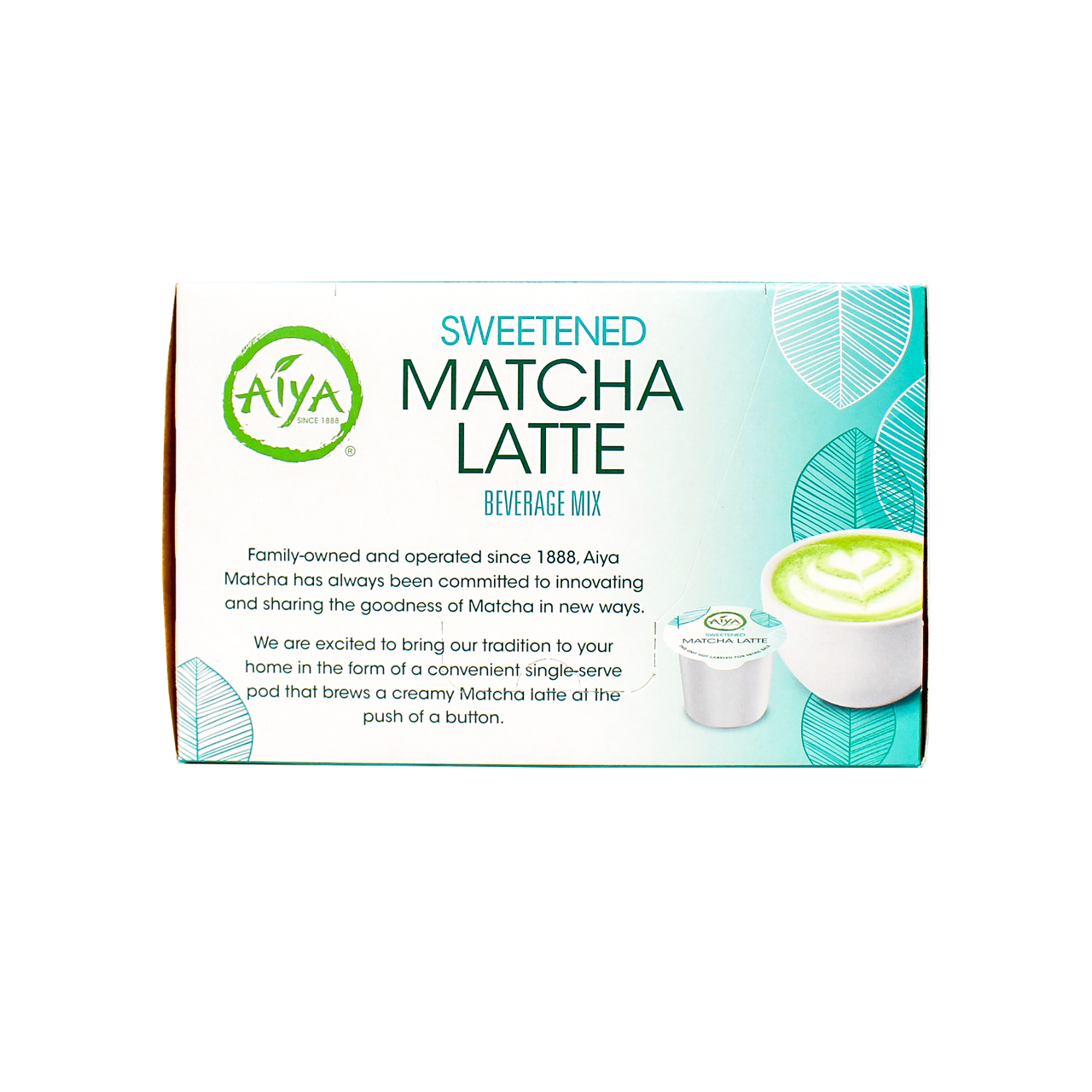 Sweetened Matcha Latte Pods | Aiya Matcha