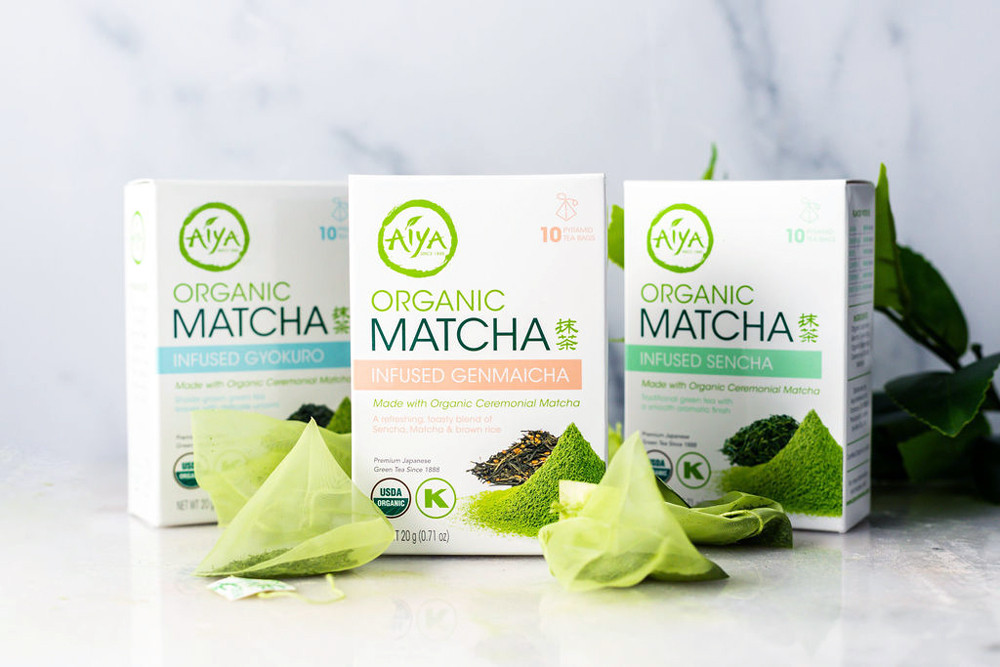 Organic Matcha Infused Sencha | Aiya Matcha