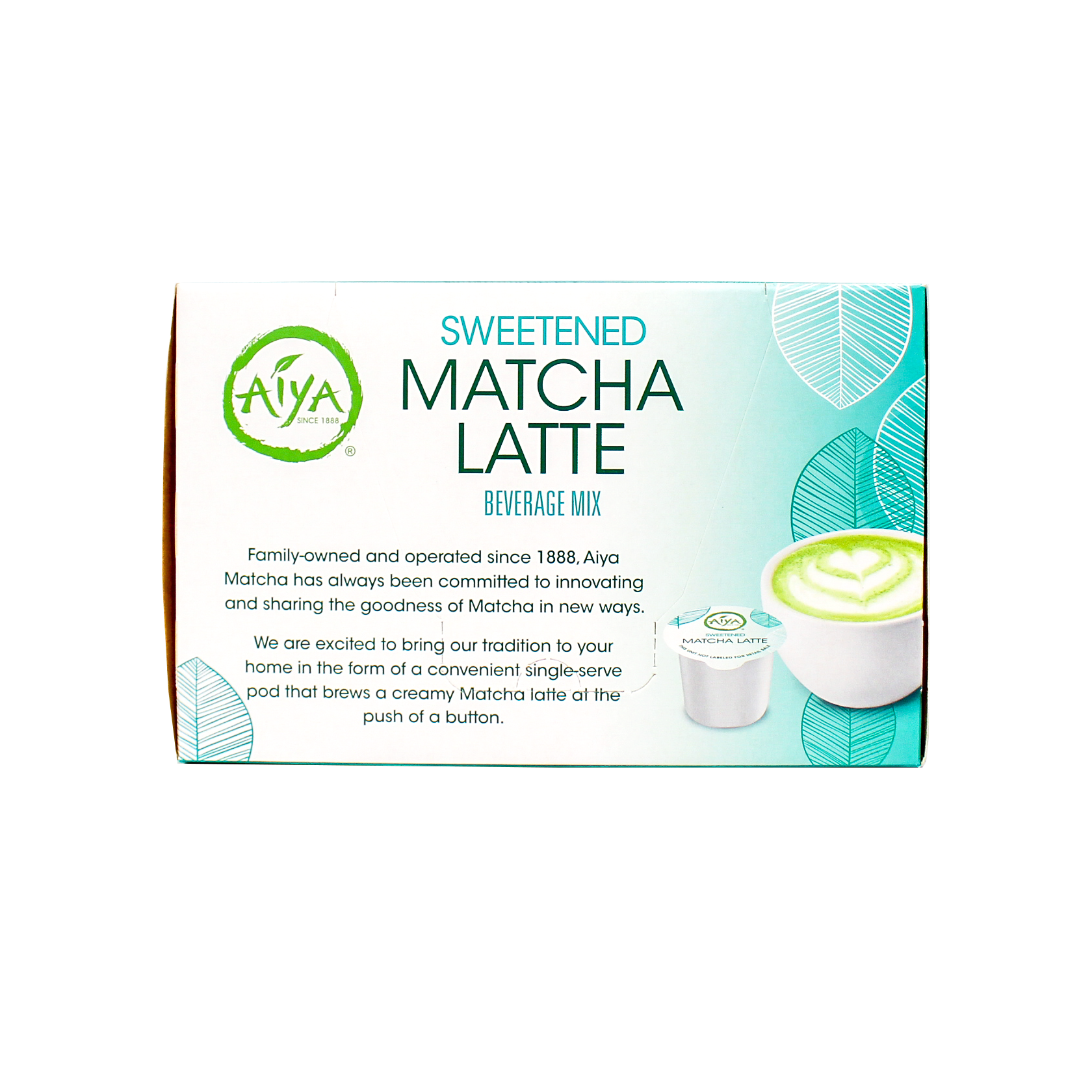 Sweetened Matcha Latte Pods | Aiya Matcha