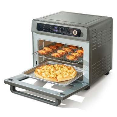 VEVOR 12-IN-1 Air Fryer Toaster Oven, 25L Convection Oven, 1700W ...