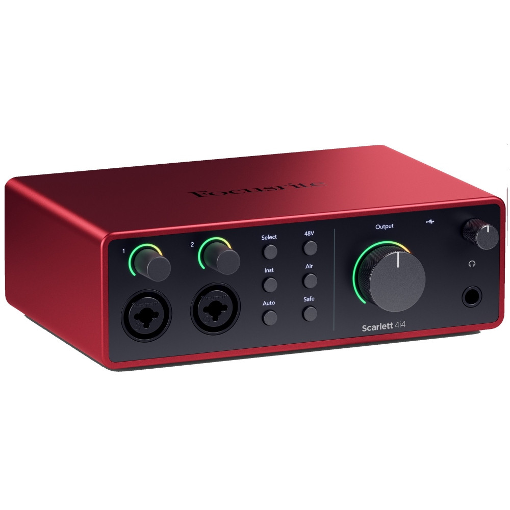 FOCUSRITE SCARLETT 4i4 (4th Gen) Recording Studio USB Interface with ...