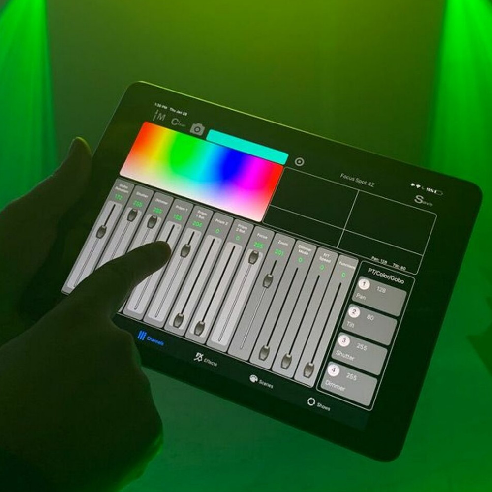 AMERICAN DJ LINK 4-Universe iPAD Based DMX Controller with App ...