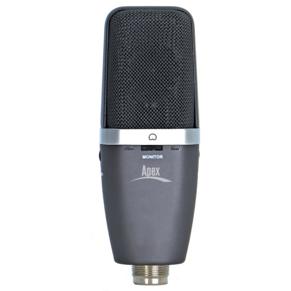 APEX 555 USB FET Side Address Microphone with Standmount - LightingelStore