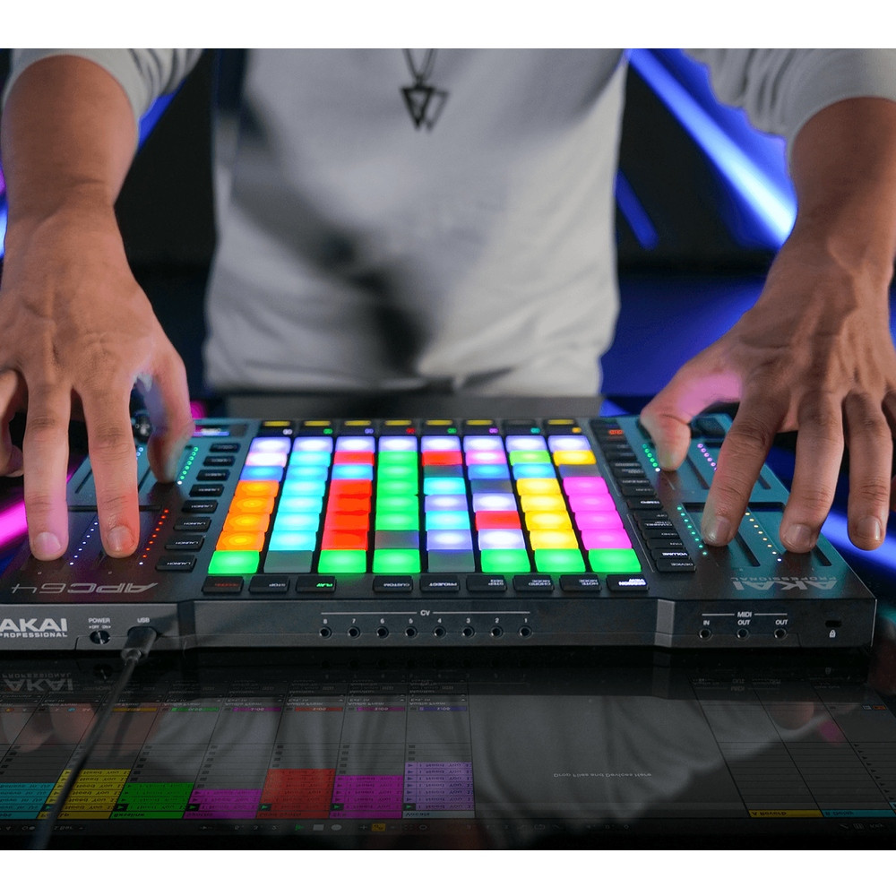 AKAI PROFESSIONAL APC64 Ableton Live Controller with Sequencer and ...