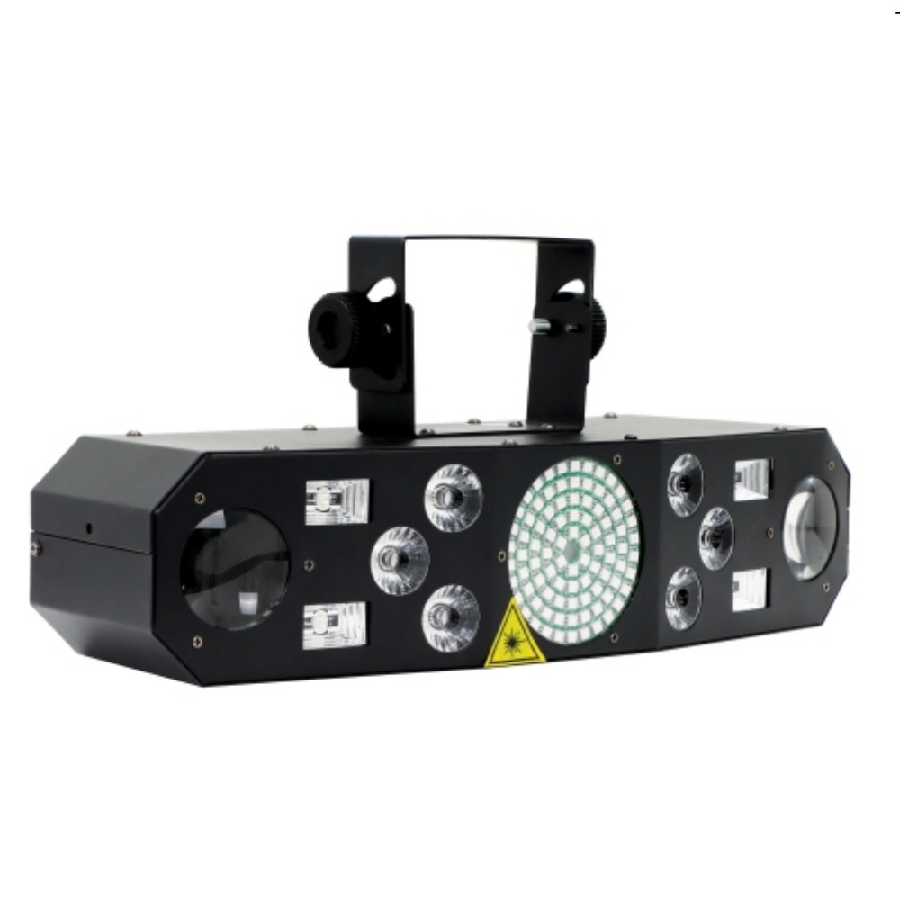 ORION STAR CLUSTER RGBW LED UV Multi-Effect Laser / Strobe Light ...