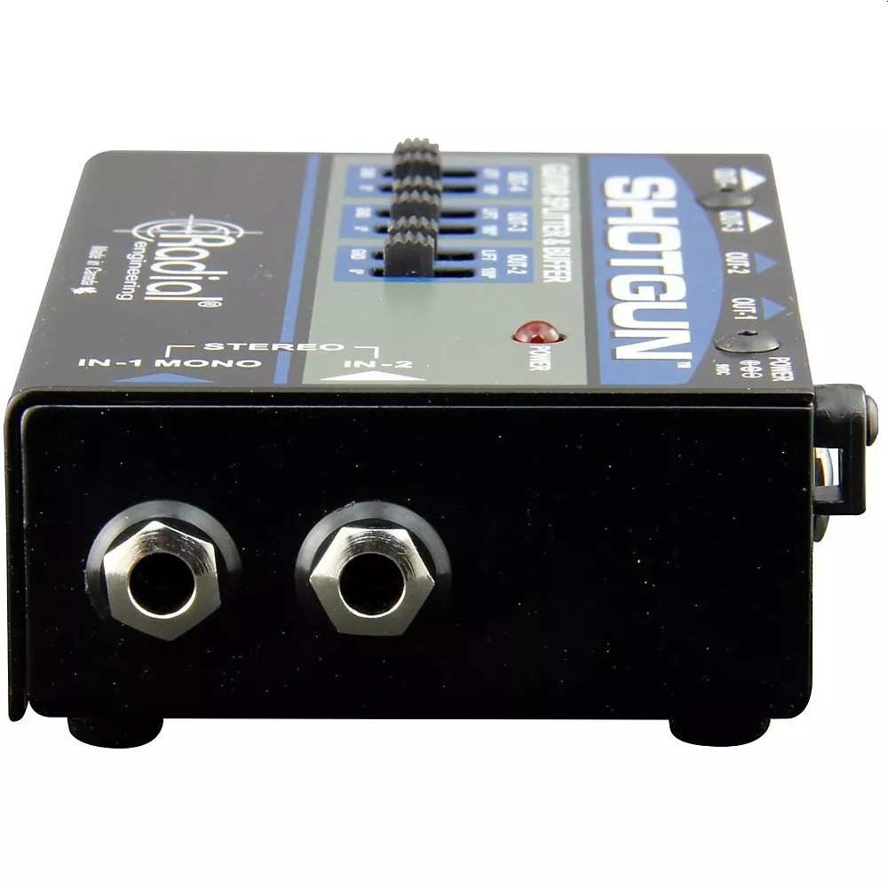 RADIAL ENGINEERING SHOTGUN Professional Live & Studio Compact 4 Channel ...
