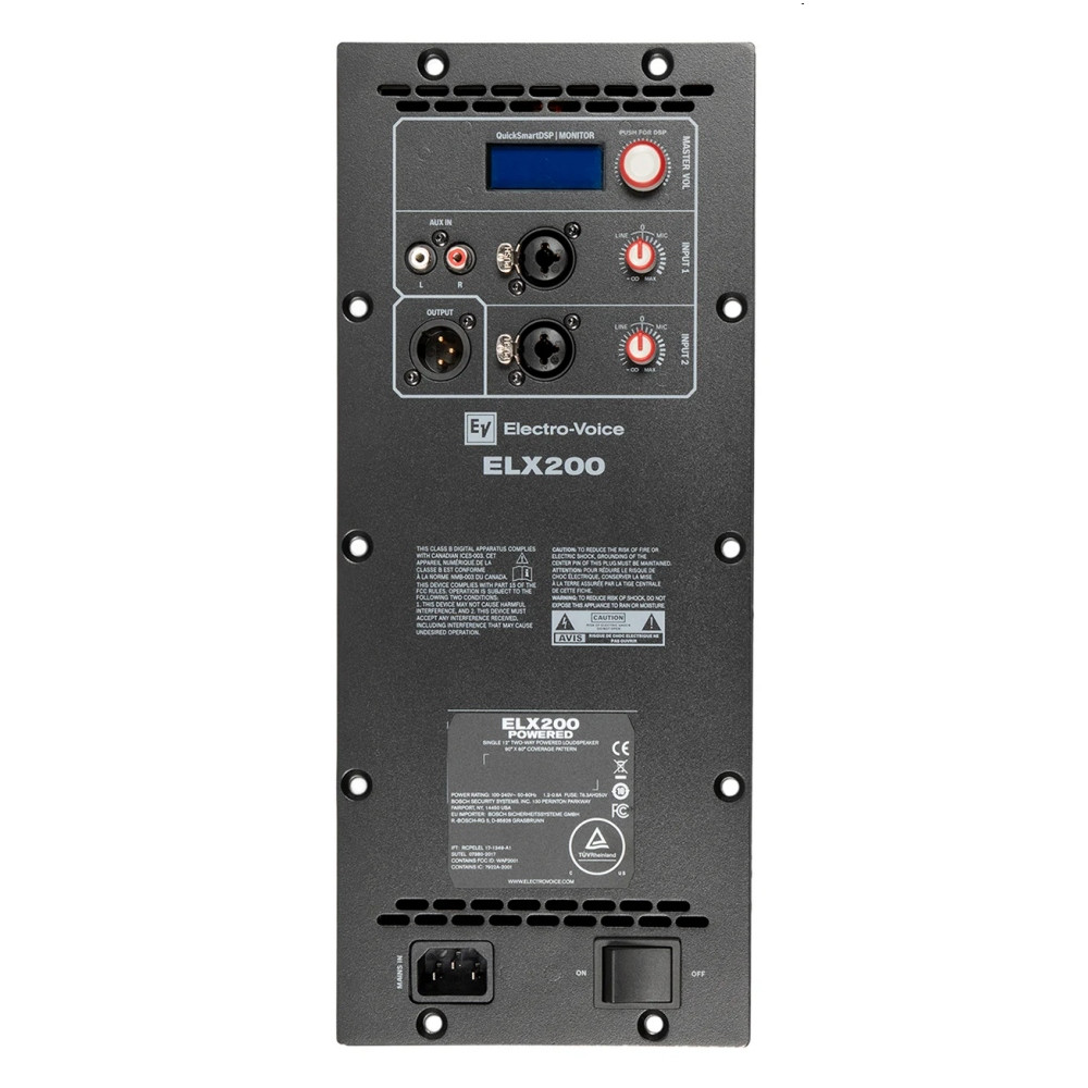 EV ELX200-15P 1200W Amplifier Assembly - LightingelStore