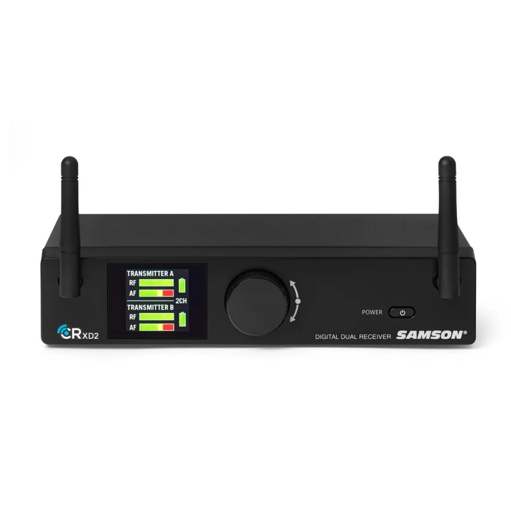 SAMSON CONCERT XD2 Presentation Dual Digital Lavalier Wireless Mic ...