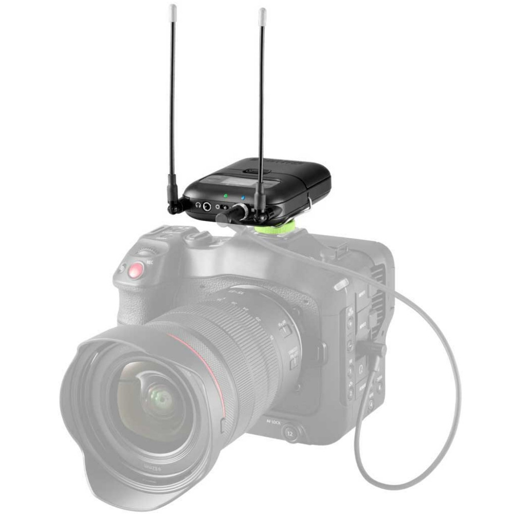 SHURE SLXD35-G58 Digital Wireless Camera Mic System with Cold Shoe ...