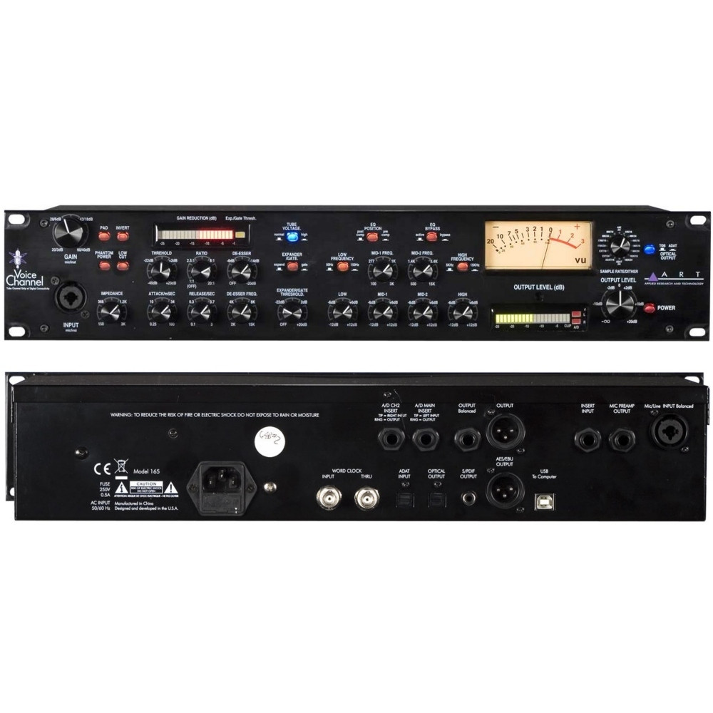 ART VOICE CHANNEL Multi Digital Rackmount Tube Mic Preamp (NEW DISPLAY ...