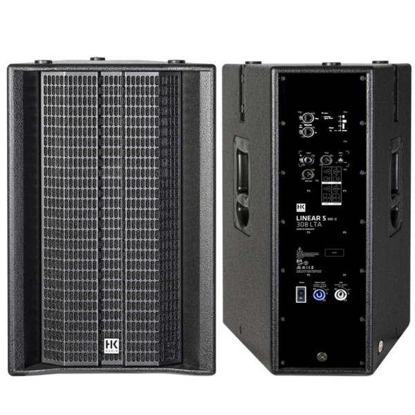 HK AUDIO L5 MKII 308 LTA 2400w Total Peak Active Long Throw PA Speaker ...