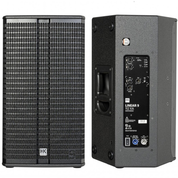 HK AUDIO LINEAR 9 112 XA 1400w Total Active PA System Speaker Pair ...