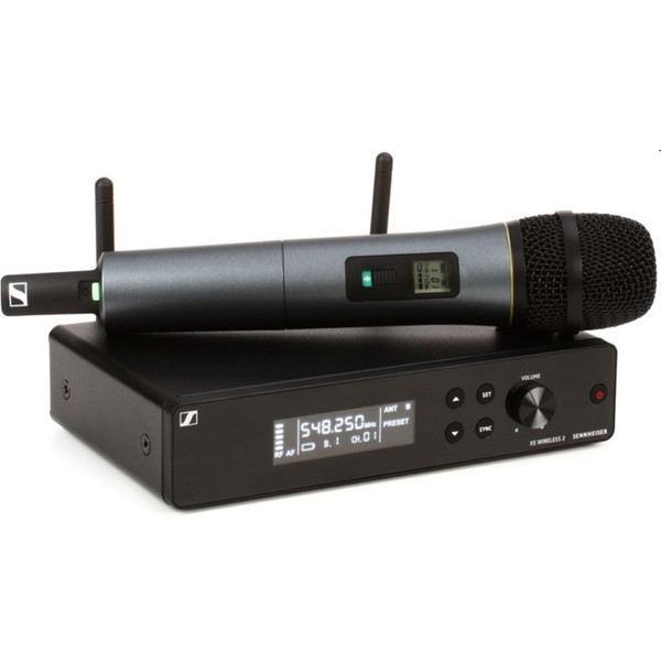 SENNHEISER XSW 2-865-A Cardioid Handheld Wireless Rackmount Mic System ...