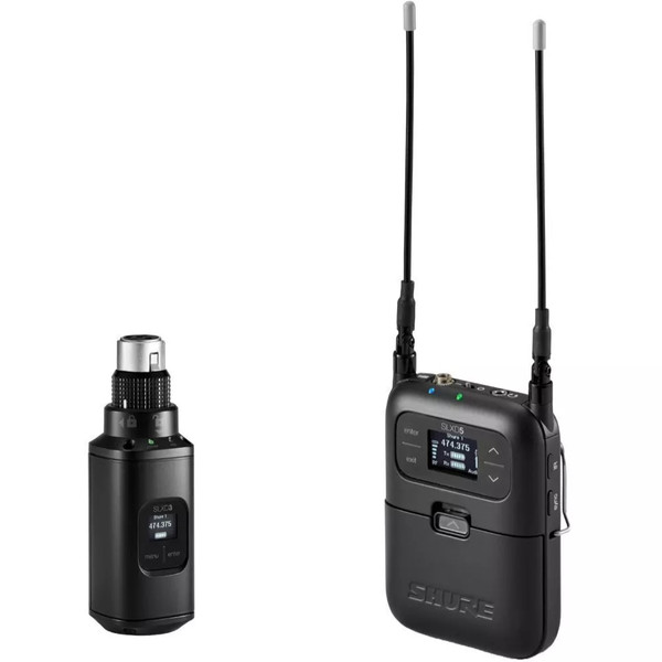 SHURE SLXD35-G58 Digital Wireless Camera Mic System with Cold Shoe ...