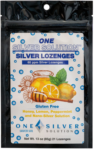 Silver Lozenges 60 ppm | Gluten-Free | Shop Silver Solution USA