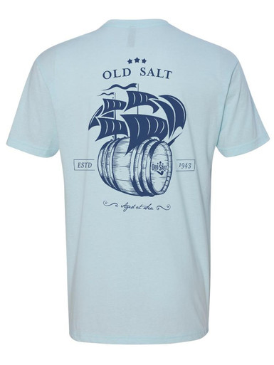 Old Salt - Aged at Sea Ice Blue Tee