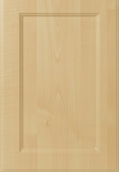 Clear Coat Finished Cabinet Doors