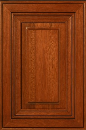Stained Juniper Wood Cabinet Door (883)