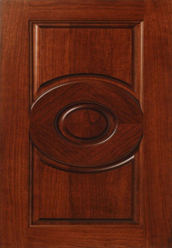 Compass Wood Cabinet Door