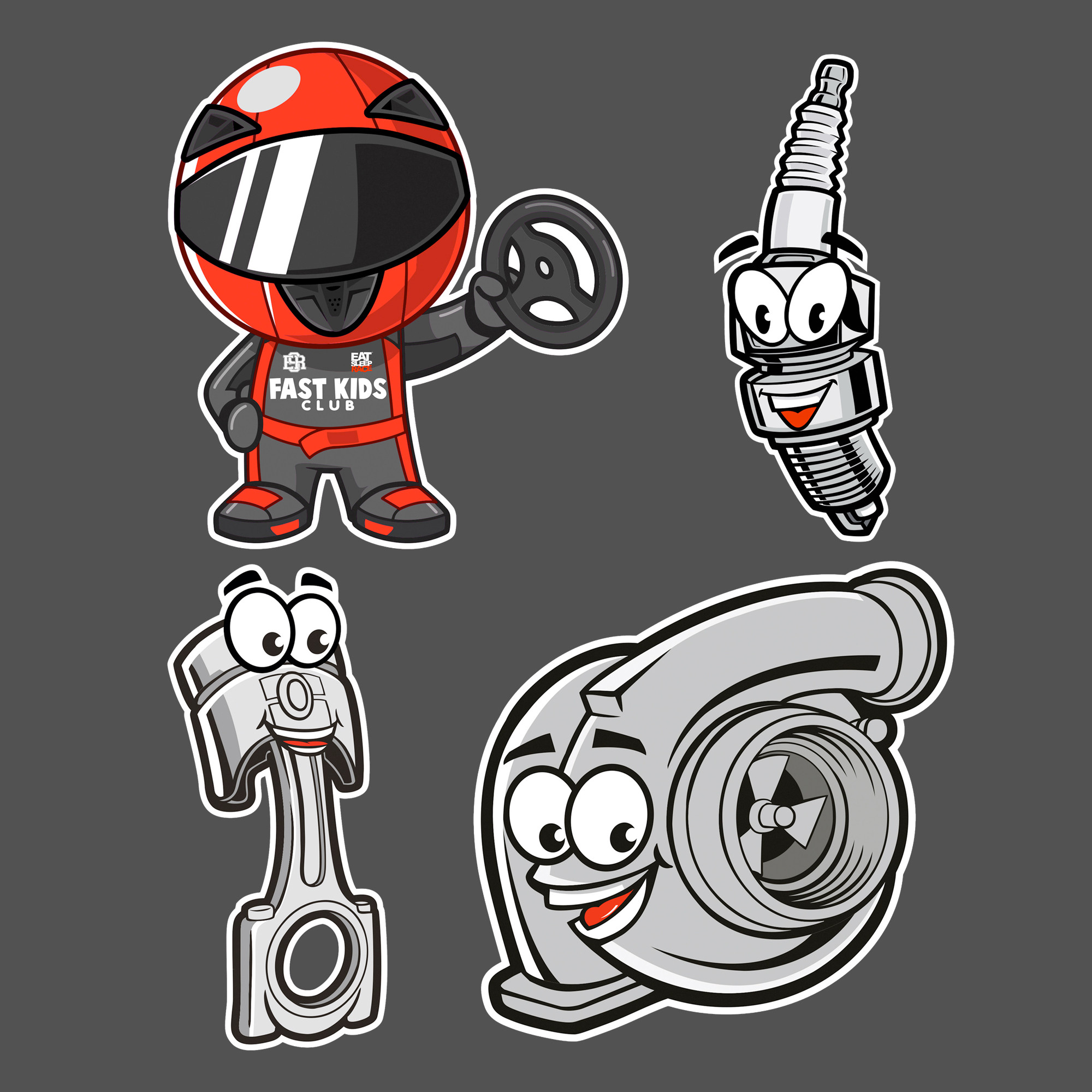 MEGA BOOK BUNDLE - Eat Sleep Race - Racing Lifestyle Apparel