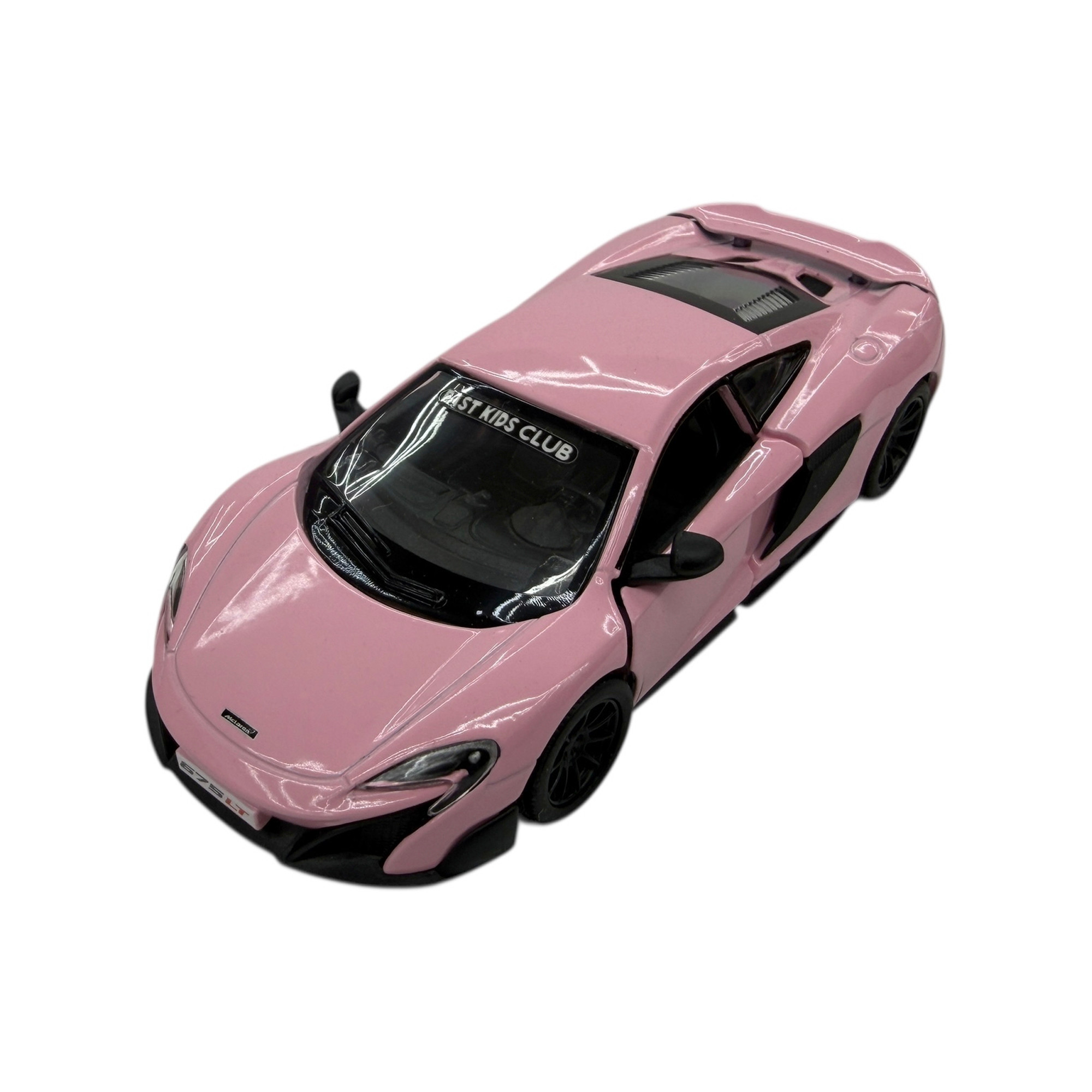 McLaren 675LT Model Car | Pink - Eat Sleep Race - Racing Lifestyle Apparel