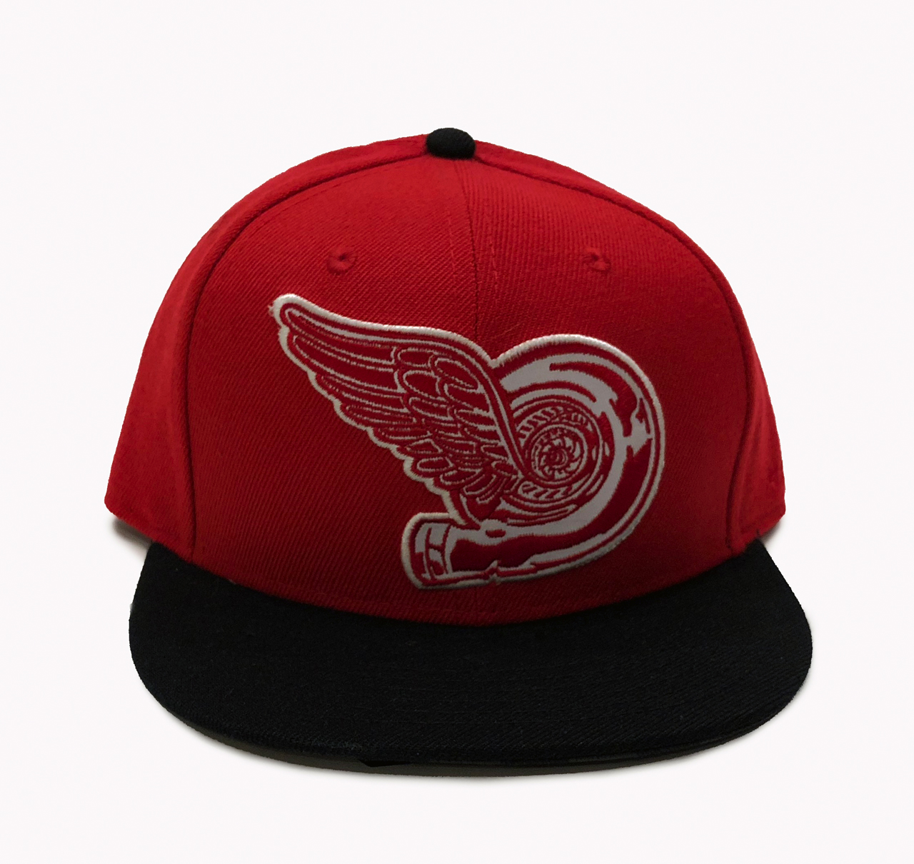 Turbo Wing Fitted Hat | Red/Black - Eat Sleep Race - Racing Lifestyle ...