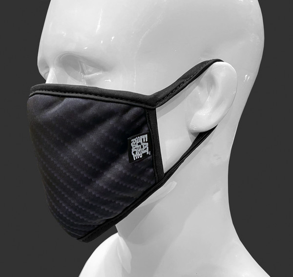 Face Mask | Carbon Fiber - Eat Sleep Race - Racing Lifestyle Apparel