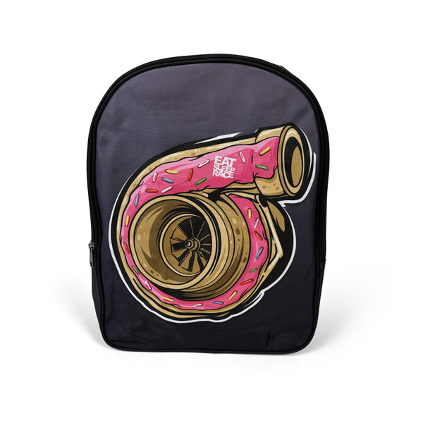 Donut Turbo Backpack | Black - Eat Sleep Race - Racing Lifestyle Apparel
