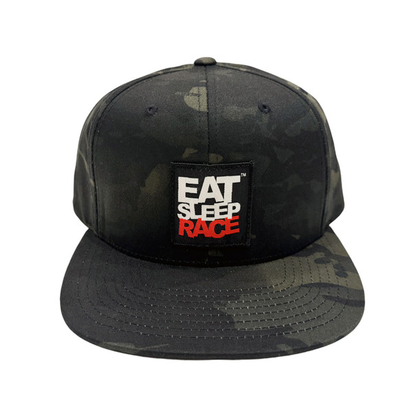 Logo Patch Snapback Hat | Multicam - Eat Sleep Race - Racing Lifestyle ...