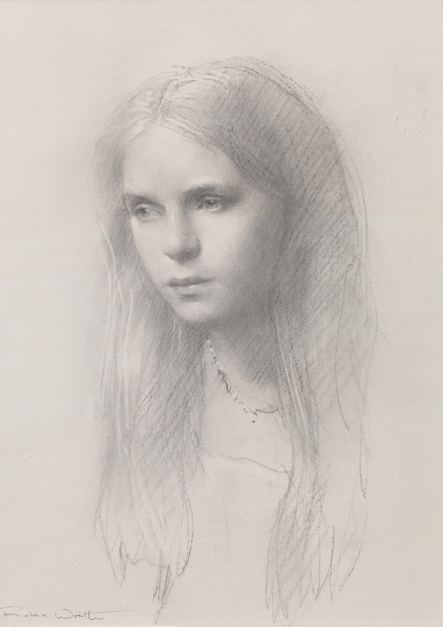 210 - Portrait Study - Mall Galleries - Buy Art