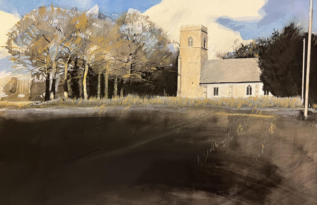 234 - St Andrews, Blo Norton, Norfolk - Mall Galleries - Buy Art