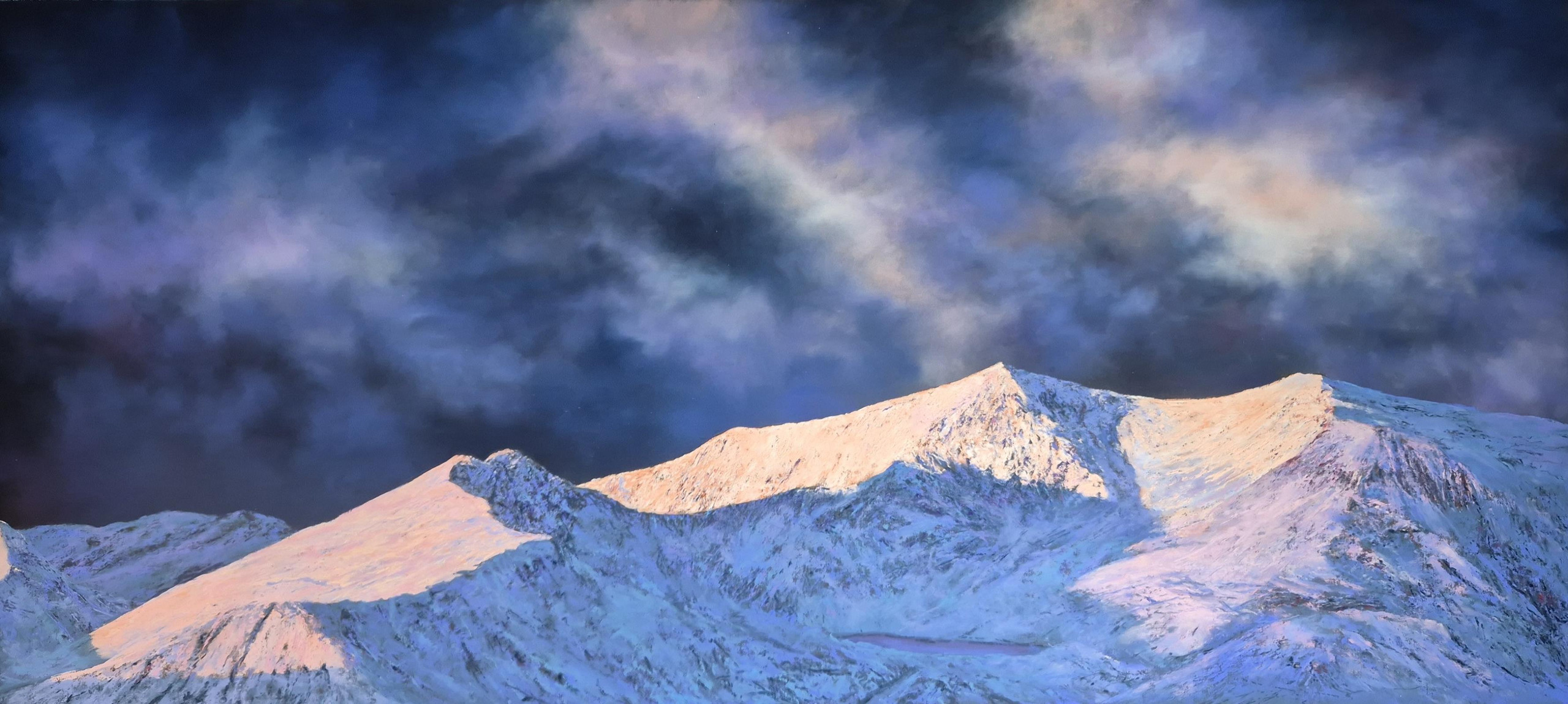 295 - Golau'r Wyddfa / Snowdon Light - Mall Galleries - Buy Art