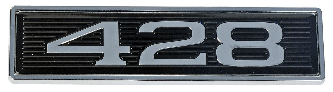 428 Hood Scoop Emblem - DCMR - Mustangs, Etc.