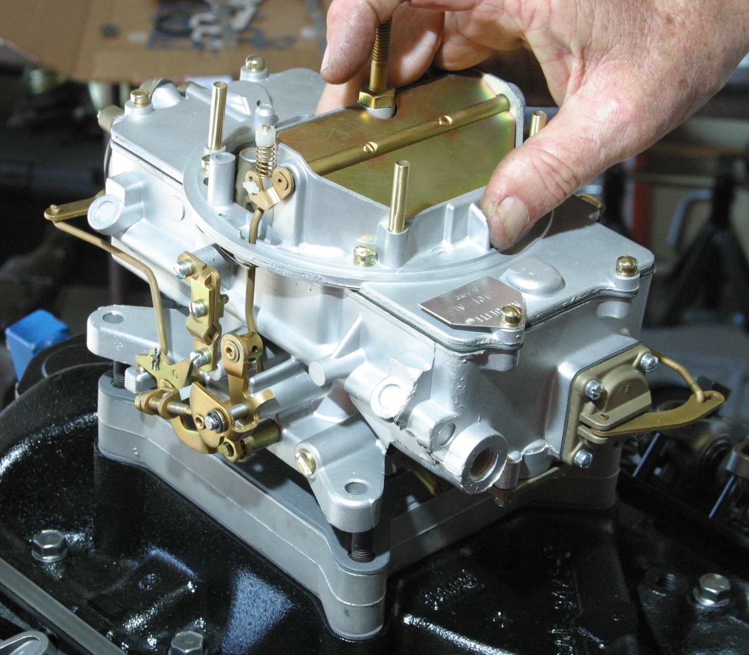 4100 Autolite - Manual Choke Conversion | Vintage Mustang Forums