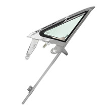 1965-1966 - Vent Window Assembly Tinted Glass Driver Side - ACP - Mustangs, Etc.