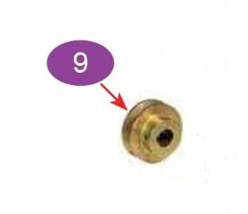 Pulley, Cast Iron - 3/4' x 2 1/2' Ramset Ram 5000,5100,5200 800-08-30