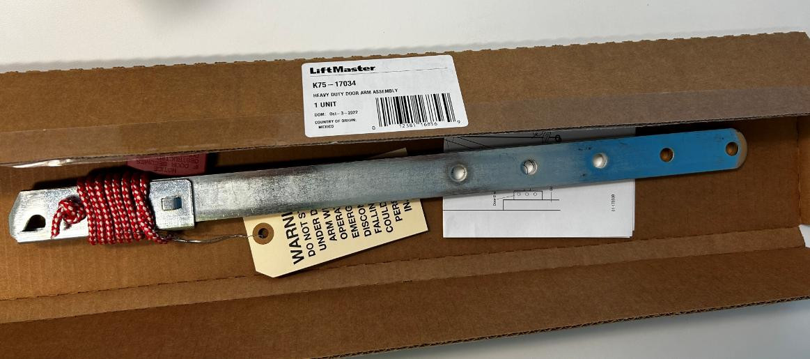 K75-17034 Heavy Duty Straight arm Upgrade Kit