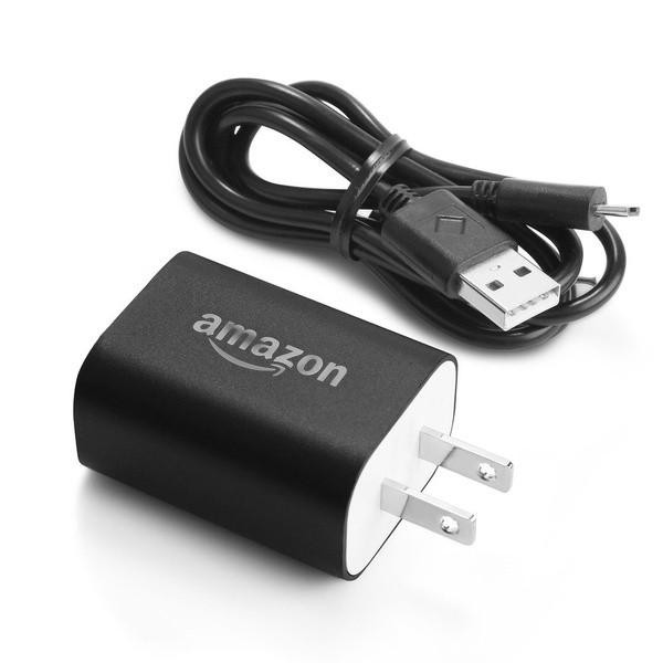 Amazon 9W PowerFast OEM Charger and Power Adapter with Micro USB Cable