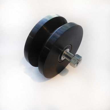 V Wheel 4inch Poly wheel with hd bearings only