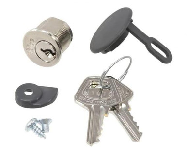 Apollo Lock Cylinder Kit, Key and Latch 10070000
