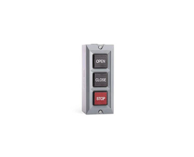 Doorking 1200-016 3-Button Control Station - NC Stop Circuit