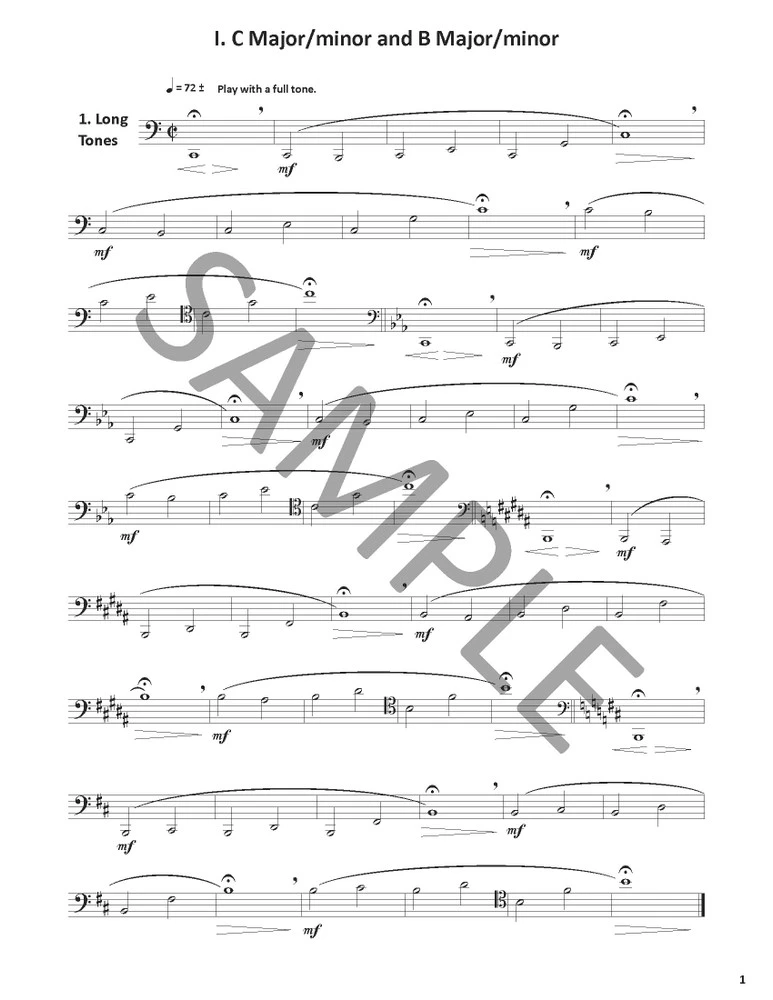 Daily Routines for Bassoon - PDF Download Version