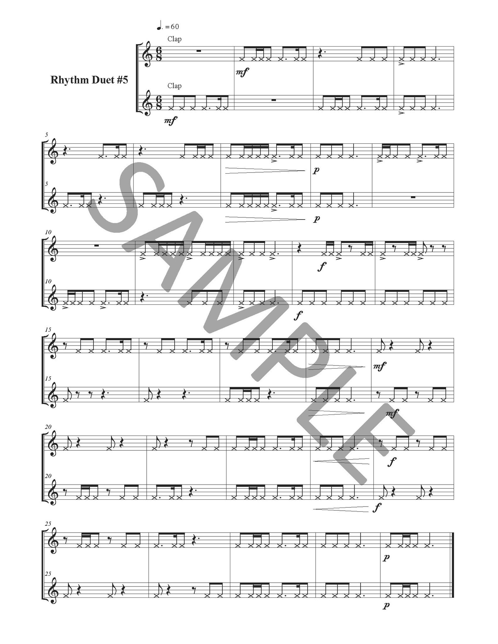 Big Book of Sight Reading Duets for B-flat Saxophone: 100 Sight Reading ...